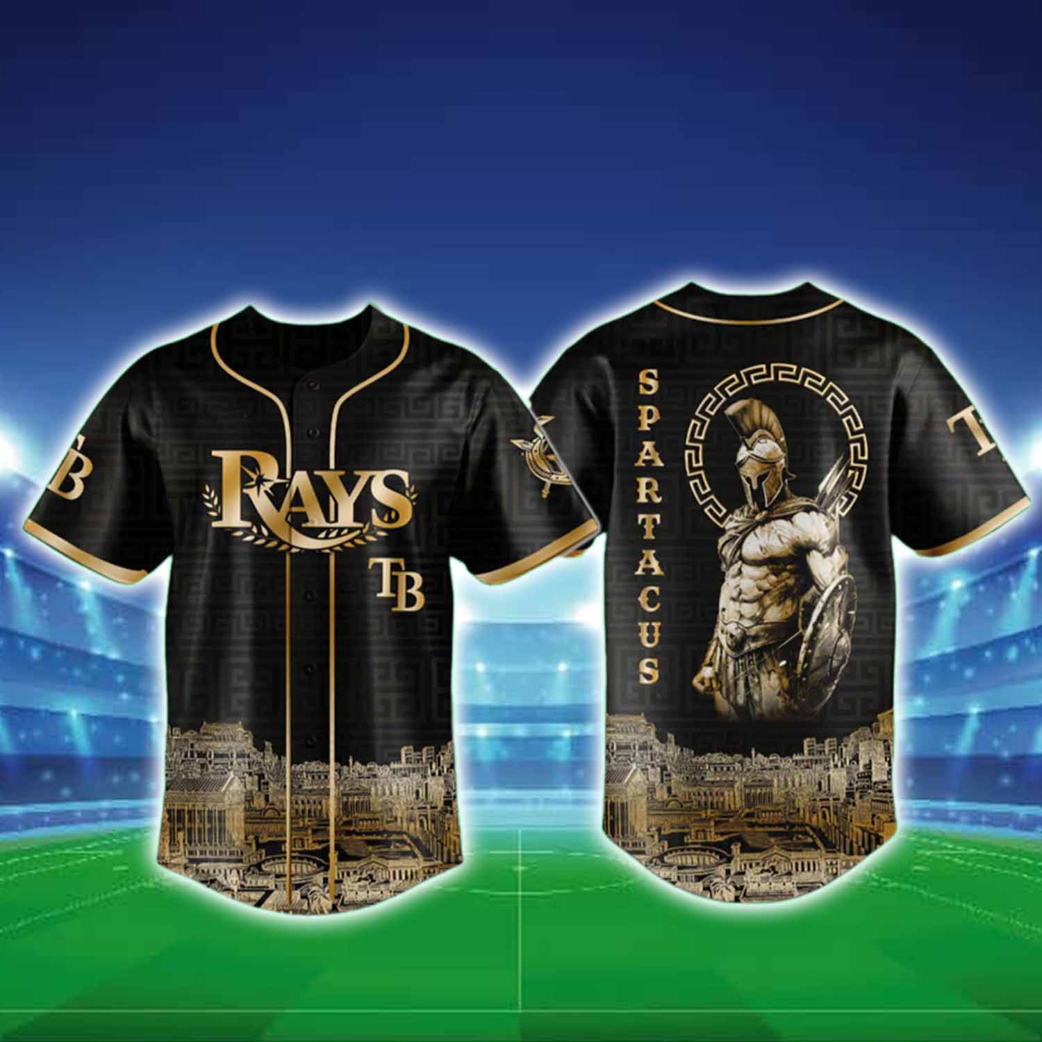 2025 TB Rays Spartacus Jersey - brastraps.com
