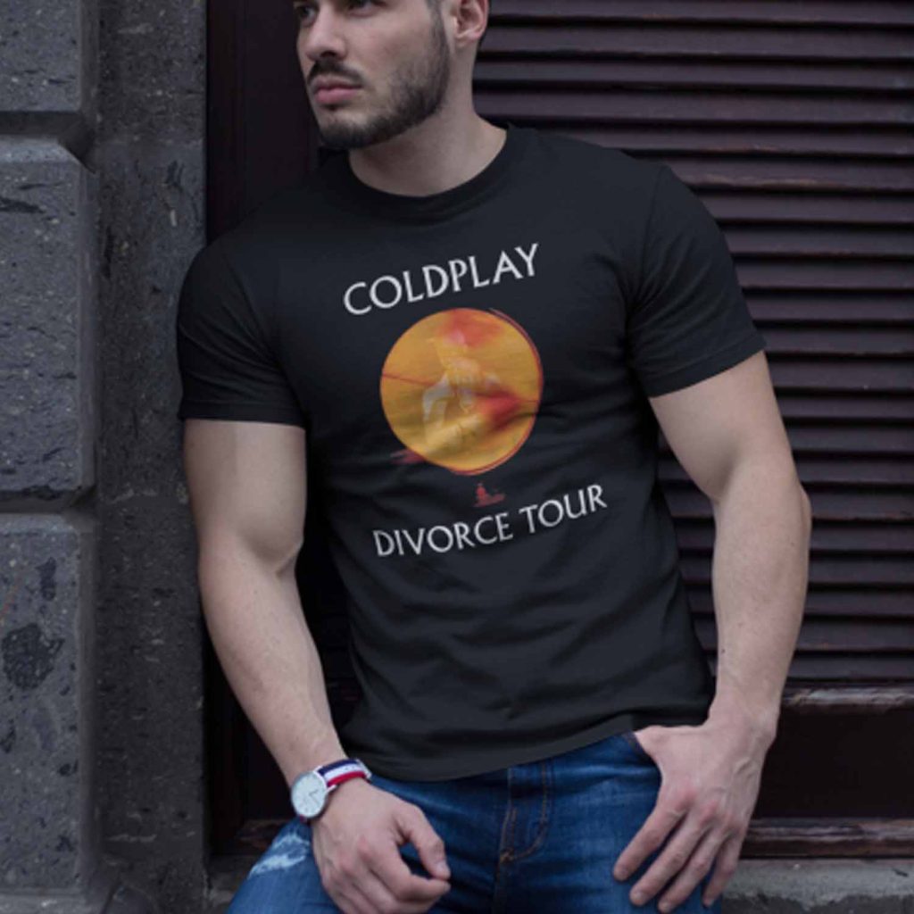 Coldplay Divorce Tour Shirt - brastraps.com