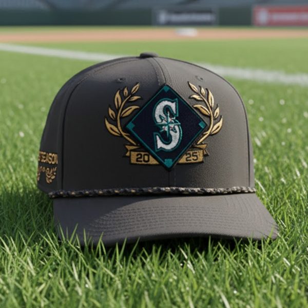 Seattle Mariners 2025 ALCS Division Series Champions Hat - brastraps.com
