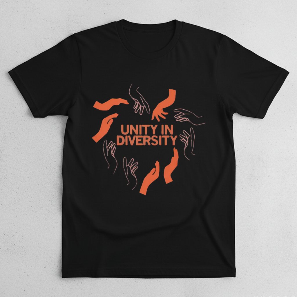 Unity In Diversity Hands Shirt - brastraps.com