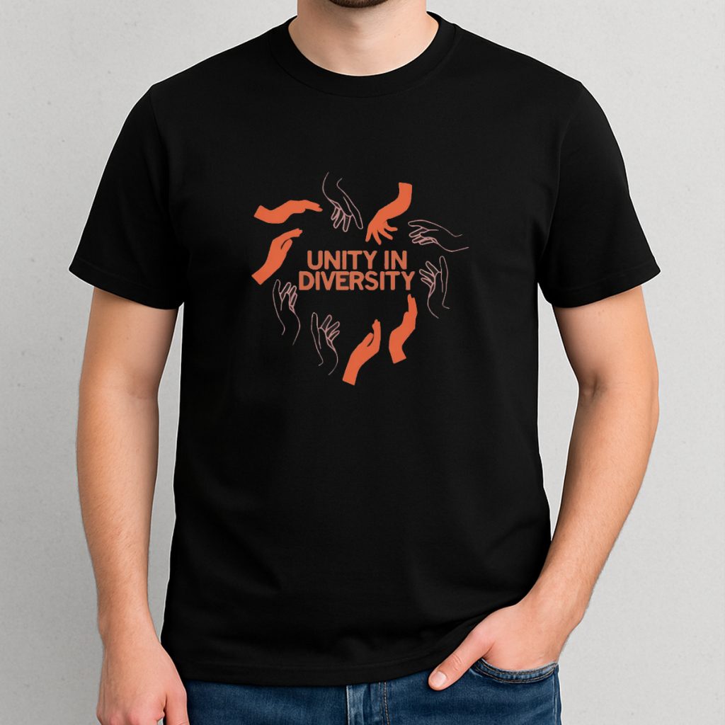 Unity In Diversity Hands Shirt - brastraps.com
