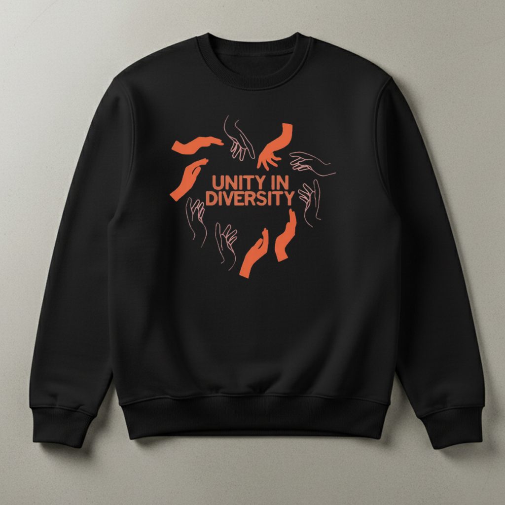 Unity In Diversity Hands Shirt - brastraps.com