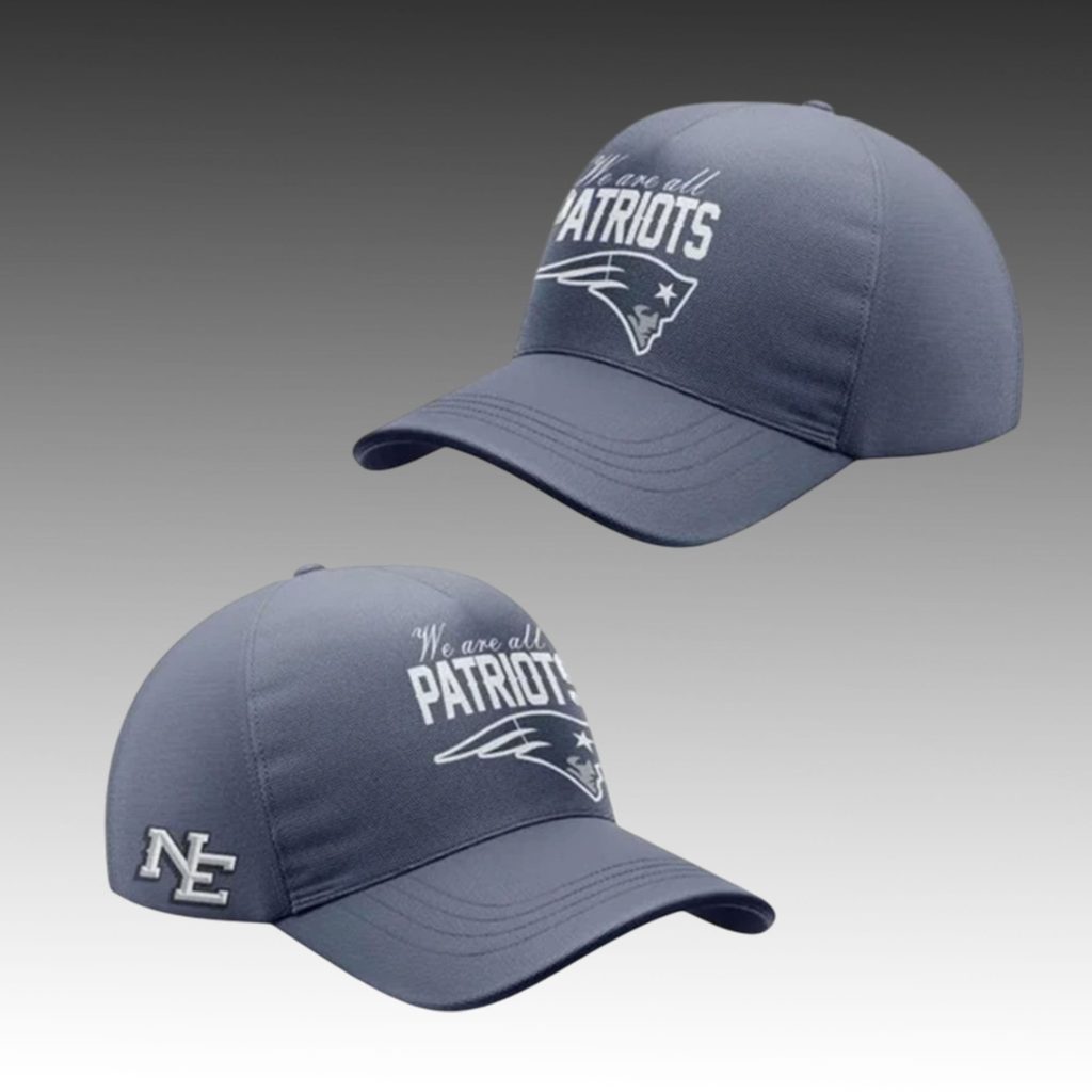 2025 We Are All Patriots Rivalries Storm Blue Hat - brastraps.com
