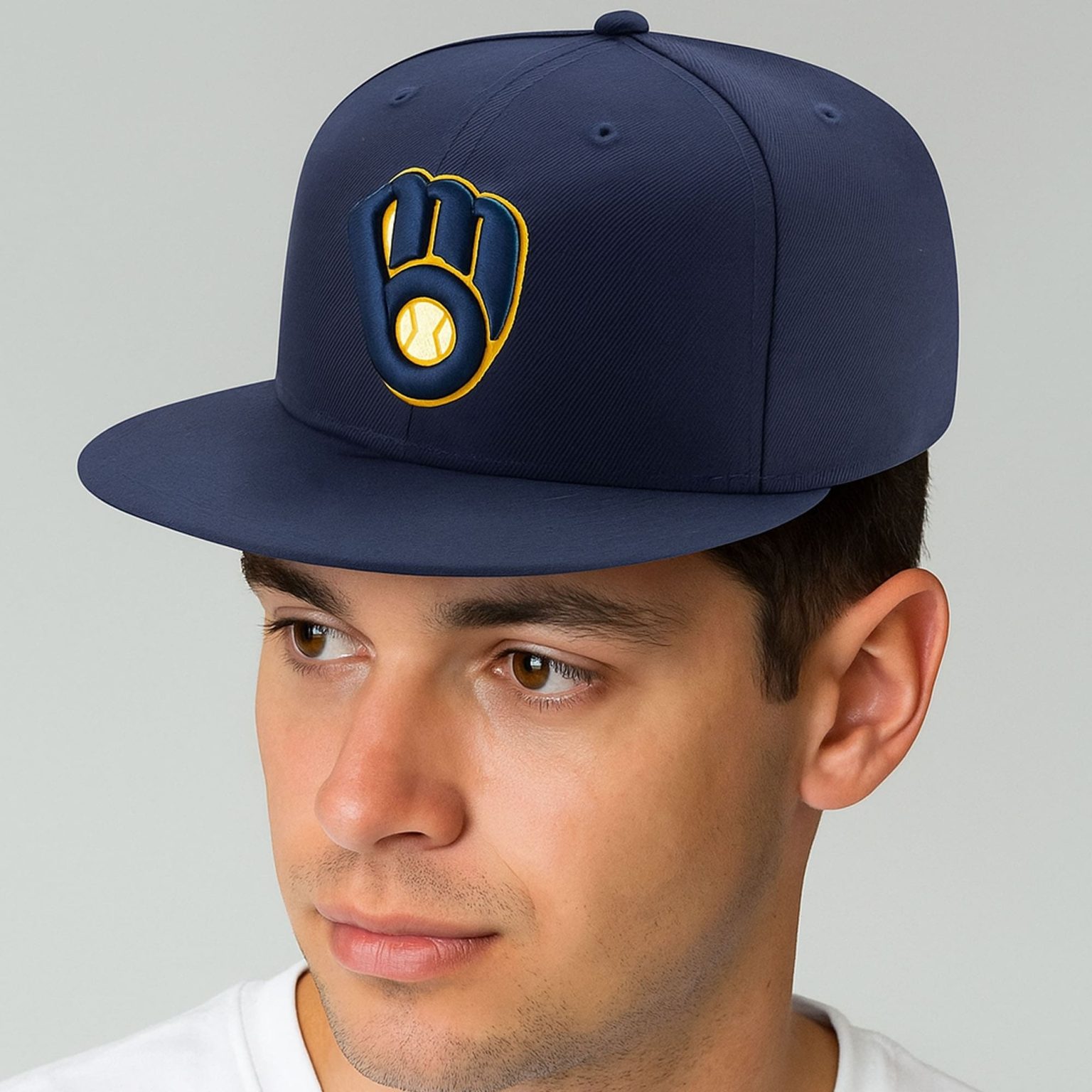 Coach Pat Murphy Milwaukee Brewers Hat - brastraps.com