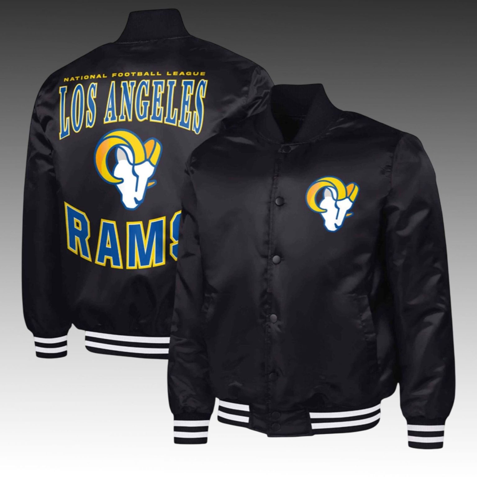 LA Rams National Football League Rivalries Midnight Mode Jacket ...