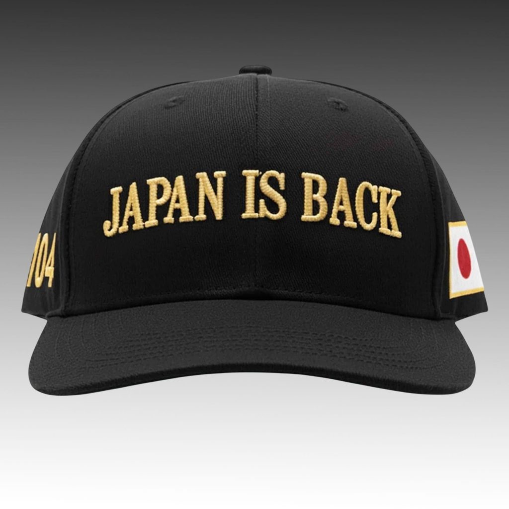 Takaichi Sanae 104 Japan Is Back Cap - brastraps.com
