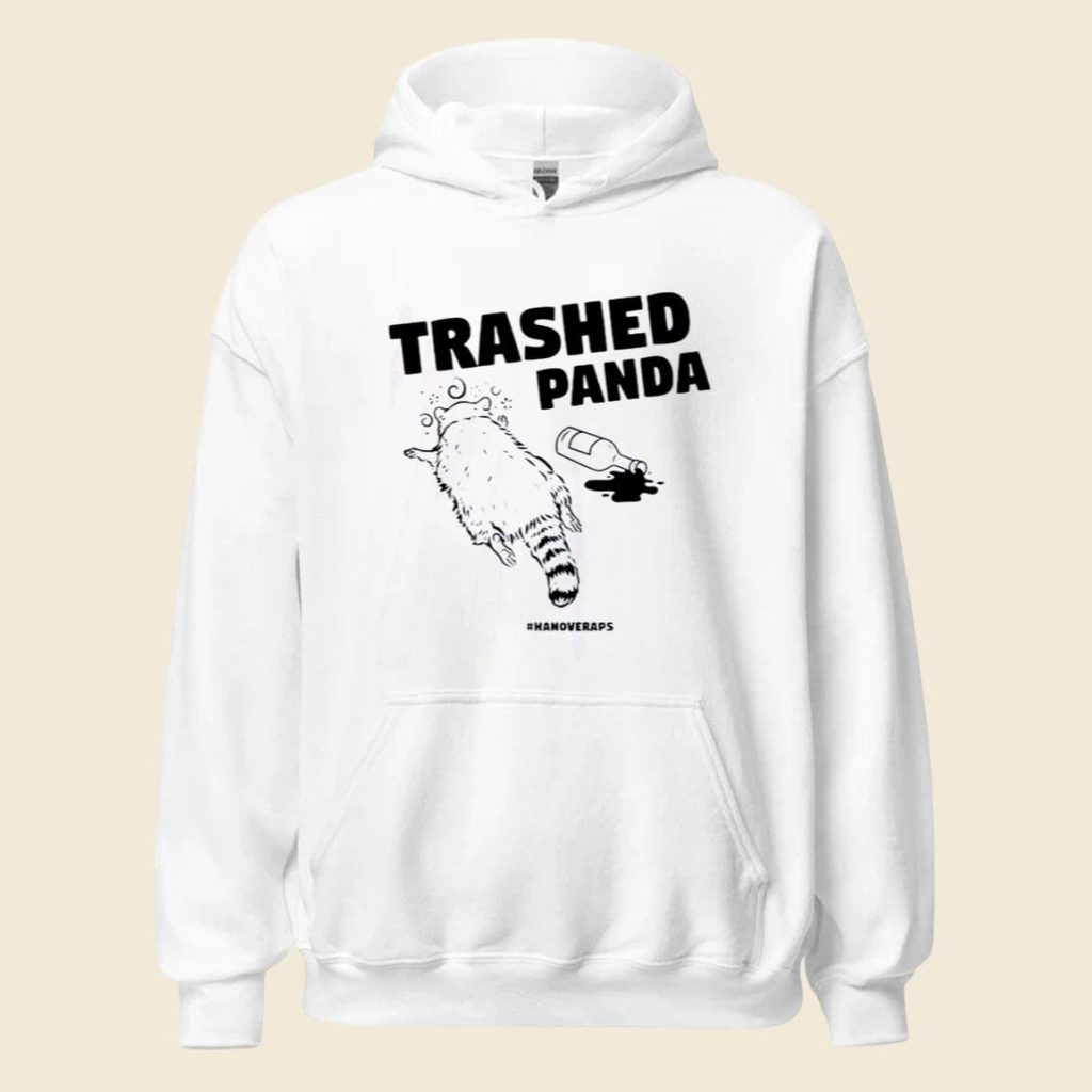 Ashland Drunk Raccoon Trashed Panda Shirt - brastraps.com